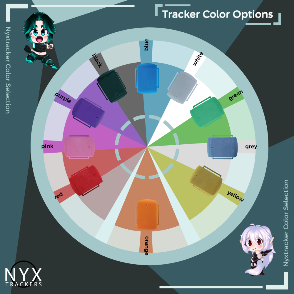 Nyxtrackers SlimeVR-compatible trackers