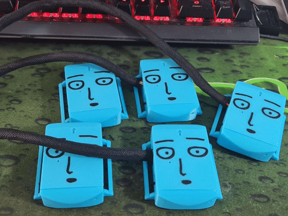 Nyxtrackers SlimeVR-compatible trackers